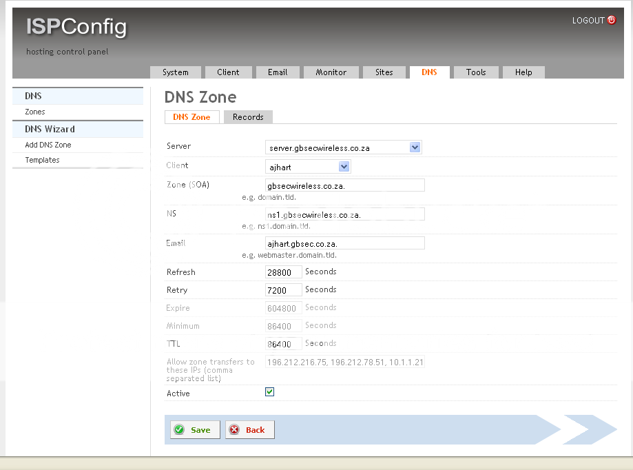 Cannot resolve Domain Name Servers | Howtoforge - Linux Howtos and Tutorials
